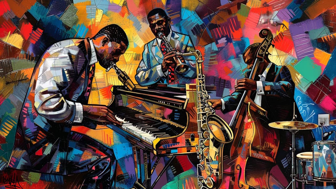 Boogie-woogie : style de musique et de danse Jazz et Rock'n Roll