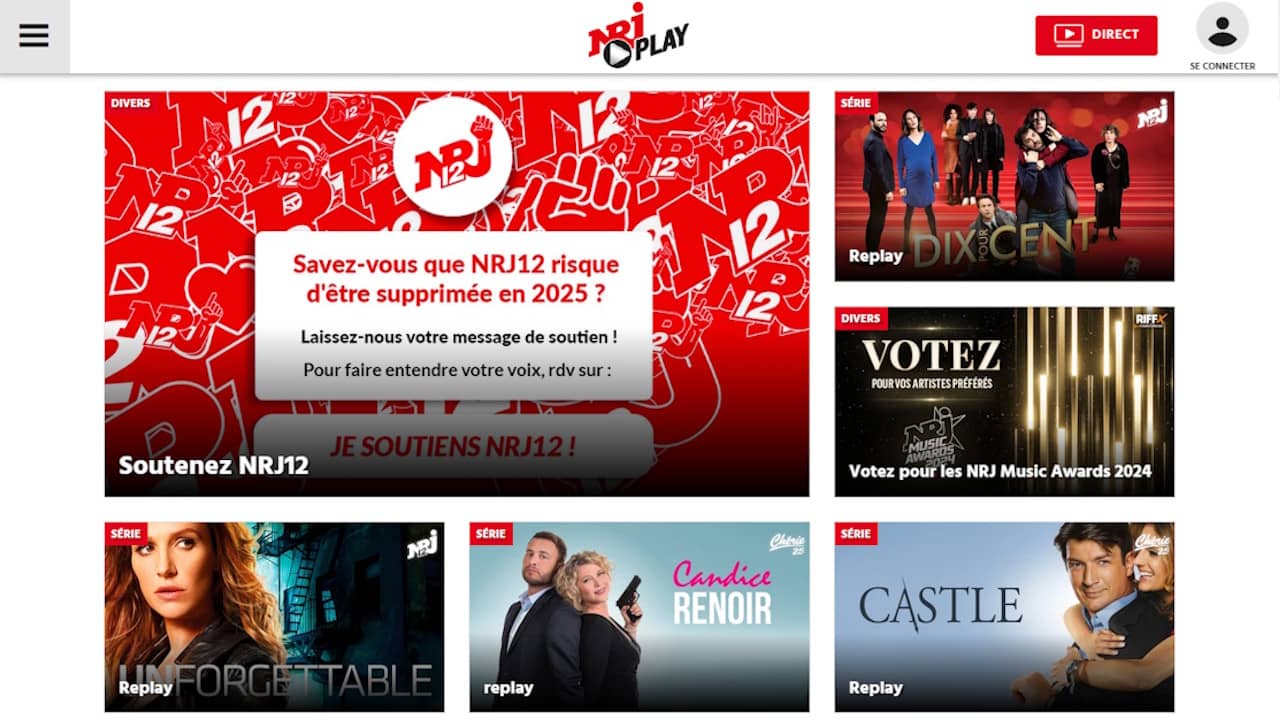 NRJ12 & NRJ Play : présentation et avis du site nrj-play.fr