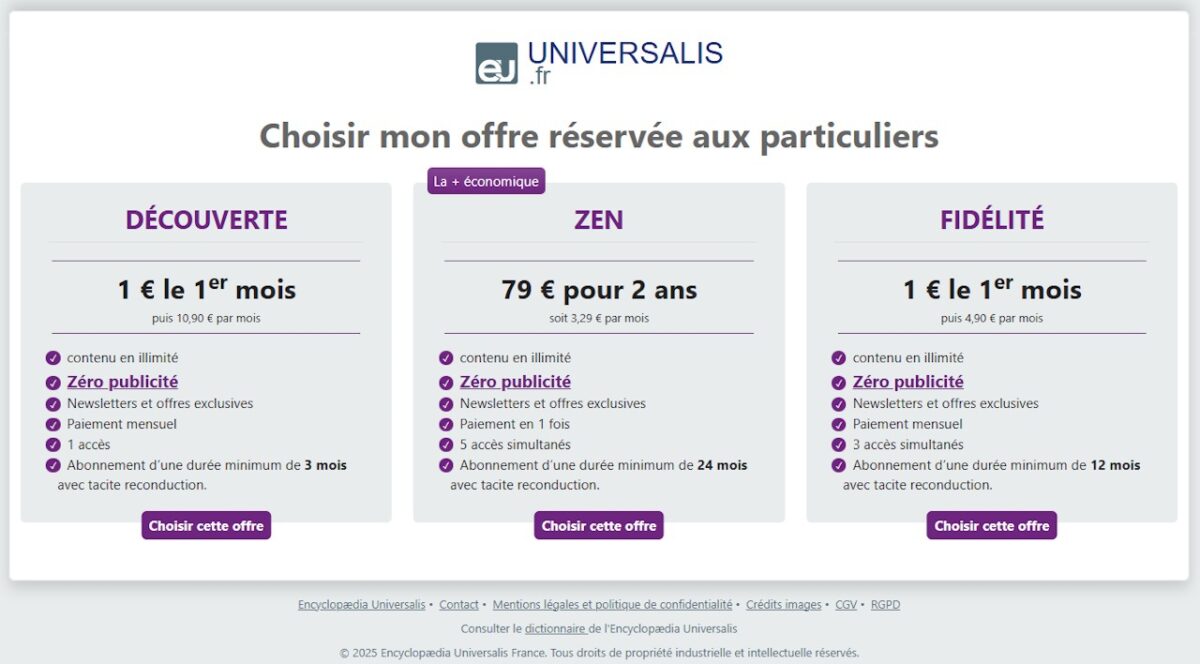 Universalis : présentation et avis du site universalis.fr